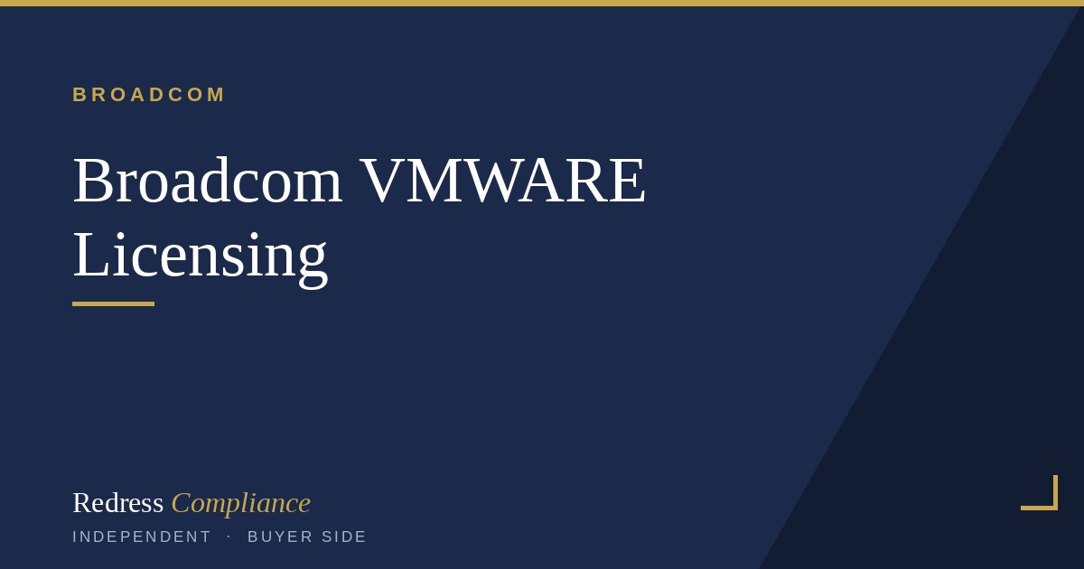 Broadcom VMware Licensing 2026: Costs, Tiers, Renewals | Redress