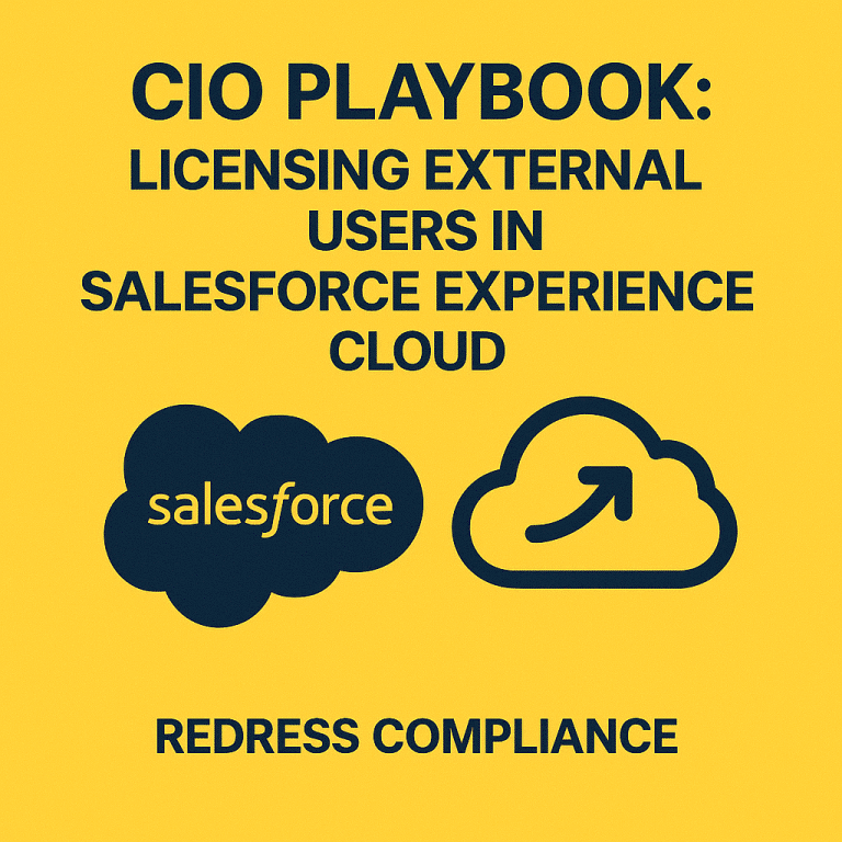 CIO Playbook: Licensing External Users in Salesforce Experience Cloud